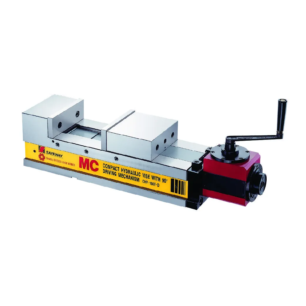 CHV-D Compact Hydraulic Vise with 90° Driving Mechanism Unit | POZOL